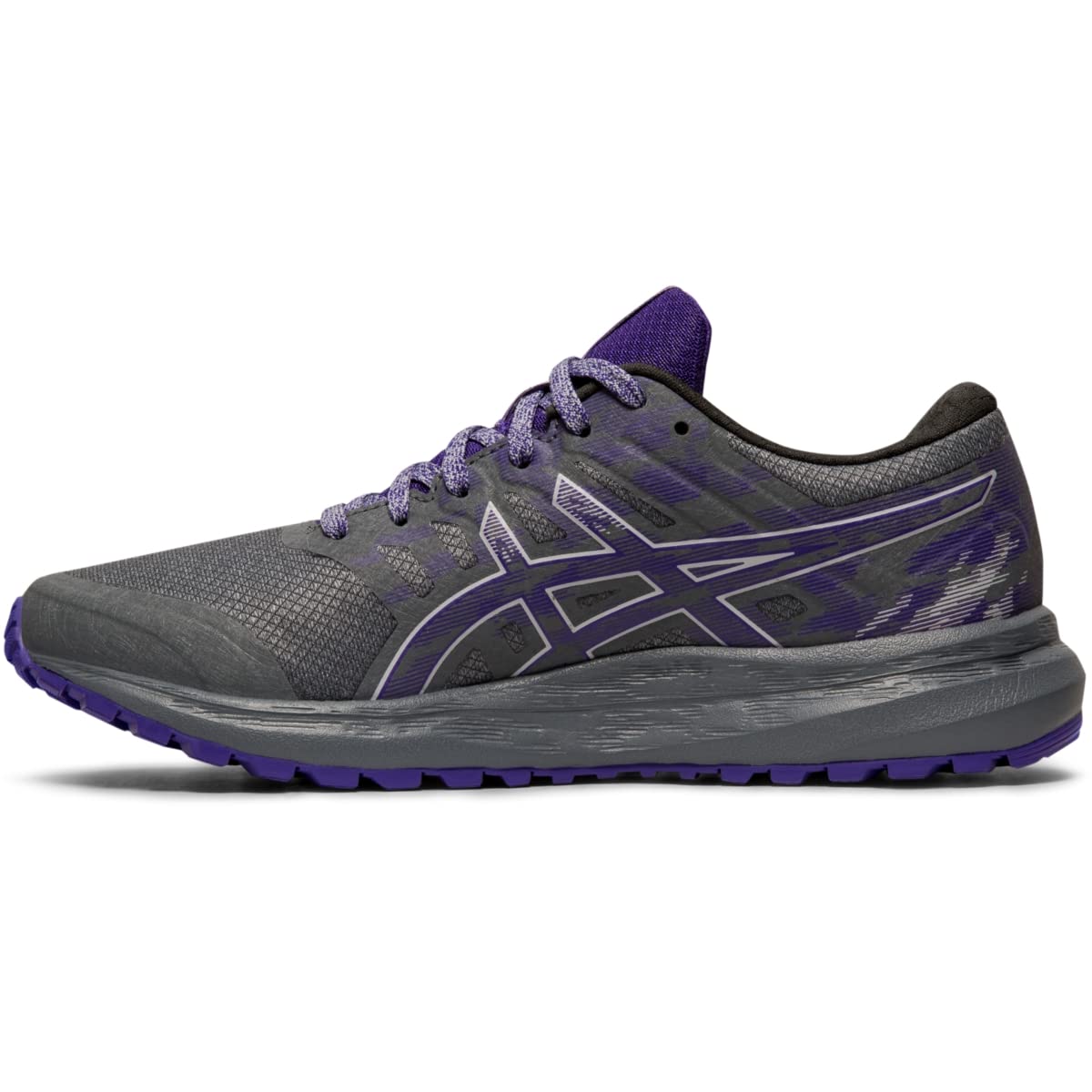 ASICS Women's Gel-Scram 5 Trail Running Shoes, 8.5, Metropolis/Gentry Purple