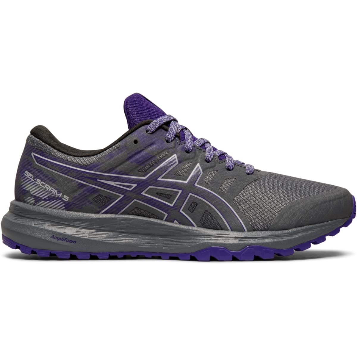 ASICS Women's Gel-Scram 5 Trail Running Shoes, 8.5, Metropolis/Gentry Purple