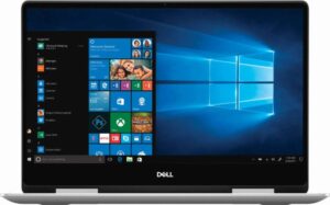 dell inspiron 13 2-in-1 7386-13.3" fhd touch - i5-8265u - 8gb - 256gb ssd - silver, model:dell i7386-5038slv-pus