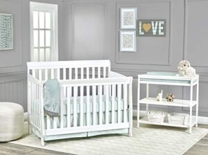 suite bebe riley 4-in-1 convertible crib, white