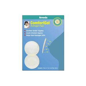 ameda comfortgel hydrogel sterile pads, blue