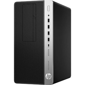 hp business desktop prodesk 600 g3 desktop computer - intel core i5 (7th gen) i5-7500 3.40 ghz - 8 gb ddr4 sdram - 1 tb hdd - windows 10 pro 64-bit - micro tower - jet black - dvd-writer dvd177;