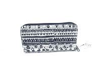 sakroots artist circle wallet/wristlet black/white color