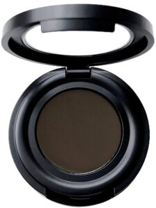 mom's secret 100% natural eyebrow, organic, vegan, eyebrow powder, gluten free, cruelty free, made in the usa, 2.5 g. (deep brown)