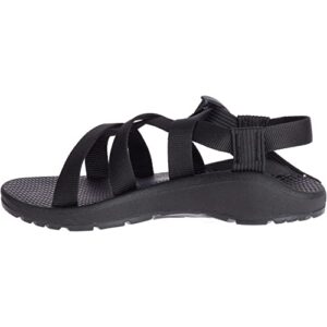 Chaco womens BANDED Z CLOUD Sport Sandal, SOLID BLACK, 8 M US