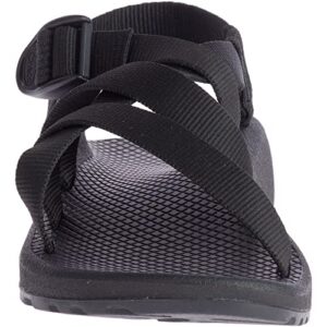 Chaco womens BANDED Z CLOUD Sport Sandal, SOLID BLACK, 8 M US