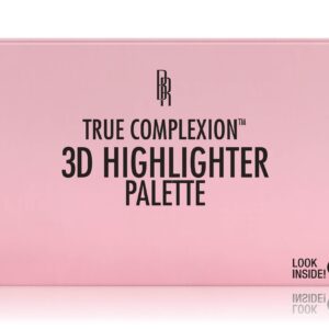 Black Radiance True Complexion 3D Highlighter Palette, Luminosity, 0.38 Ounce