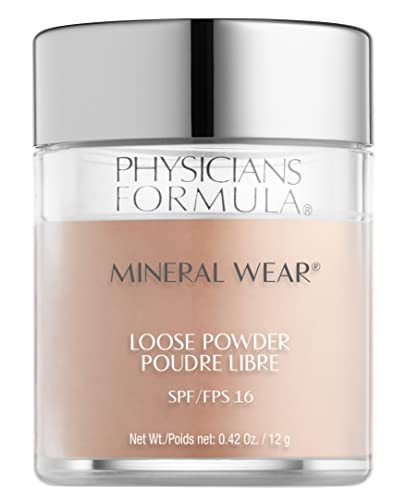 Physicians Formula Mineral Wear Talc-Free Loose Powder Translucent Light, Dermatologist Tested, Clinically Tested