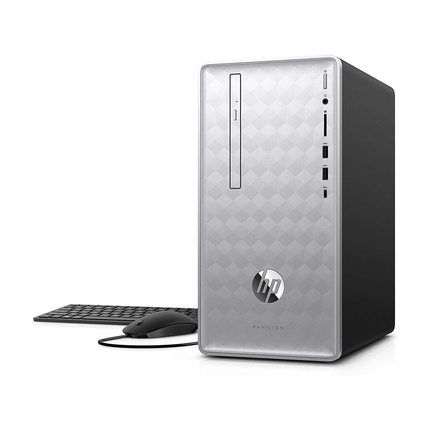 Newest HP Pavilion 590 Desktop Computer, 8th Intel 6 Cores i5-8400, 2.8GHz up to 4.0GHz, 8GB RAM and 16 GB Intel Optane Memory, 1TB HDD, Bluetooth 4.2, WiFi 802.11ac, Win10, (Renewed)