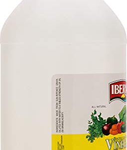 Iberia All Natural Distilled White Vinegar, 1 Gallon - 5% Acidity