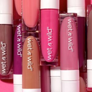 wet n wild Mega last Catsuit High Shine Liquid Lipstick, Send Nudes, 0.2 Ounce