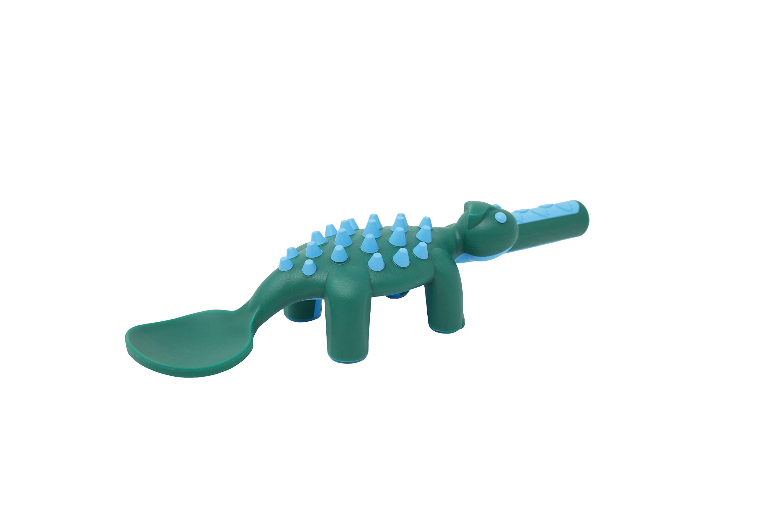 Constructive Eating Dinosaur Utensils - Made in USA - Toddler Utensils 1 Year Old - Baby Spoon - Toddler Utensils 2 Year Old - Toddler Silverware - Baby Forks 12-18 Months - Kids Silverware