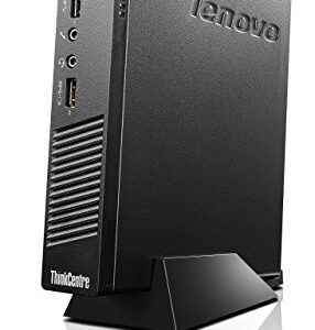 Lenovo ThinkCentre M73 Tiny Desktop (Intel i5-4590T Quad-Core 2GHZ, 8GB, 500GB, Wifi Windows 10 Professional Black (Renewed)