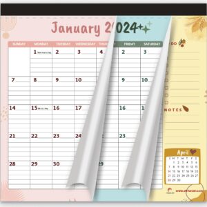 Fridge Calendar 2024 2025 by StriveZen, Magnetic, Monthly 10x10 Inch, Academic, Refrigerator, Desktop, Gift, Teacher Family Busy Mom Office, January 2024- December 2025