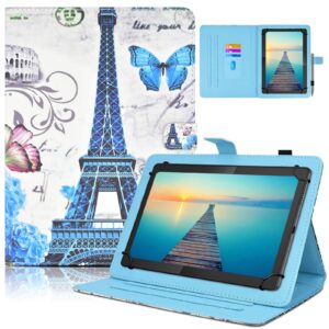 detuosi universal 7 inch tablet case, 7.0 inch tablet cover, protective folio leather multi-angle viewing stand case shell【with 3 card slots】for all kinds of 7.0-7.9 inch android/ios/windows tablet #3