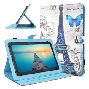 DETUOSI Universal 7 inch Tablet Case, 7.0 inch Tablet Cover, Protective Folio Leather Multi-angle Viewing Stand Case Shell【with 3 Card Slots】for All Kinds of 7.0-7.9 inch Android/iOS/Windows Tablet #3