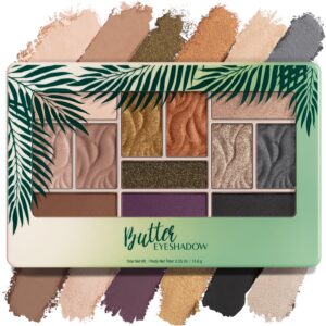 physicians formula murumuru butter eyeshadow palette, dermatologist approved, sultry nights