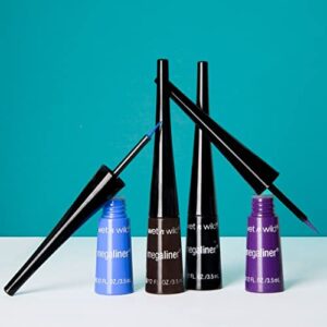 wet n wild MegaLiner Liquid Eyeliner - Metallic, Cosmic Black