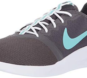 Nike Women's Viale Tech Racer Sneaker, Thunder Grey/Aurora Green-White, 6 Regular US