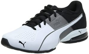 puma men's cell surin 2 matte, charcoal gray-puma white, 8.5