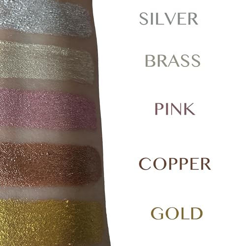 Mynena Yellow Gold Makeup Highlighter Pigment Powder | Vegan Paraben-Free Cruelty-Free