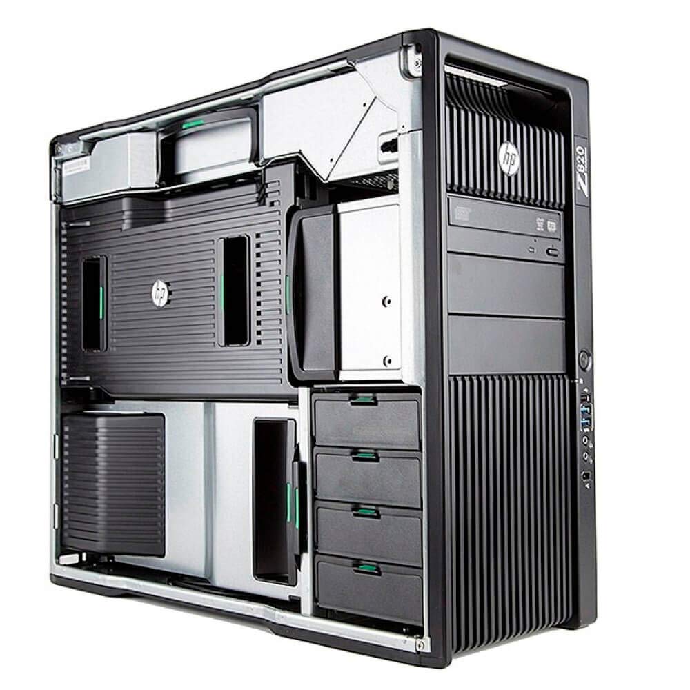 HP Z820 Workstation E5-2643 Quad Core 3.3Ghz 16GB 512GB SSD NVS310 Win 10 Pre-Install (Renewed)