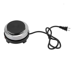 Mini Electric Heater Stove, 500W Round Hot Plate Portable Countertop Burner For Ceramic Glass Kettle Single Plate Cooktop, Easy to Multifunction Home Kitchen Hot