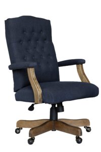 boss office products executive commercial chair, navy