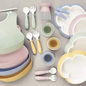 BabyBjörn Baby Dinner Set, 5 pcs, Powder pink