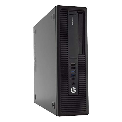 HP EliteDesk 800 G2-SFF, Core i7-6700 3.4GHz, 8GB RAM, 512GB Solid State Drive, Windows 10 Pro 64bit (Renewed)