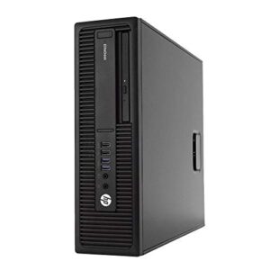 HP EliteDesk 800 G2-SFF, Core i7-6700 3.4GHz, 8GB RAM, 512GB Solid State Drive, Windows 10 Pro 64bit (Renewed)