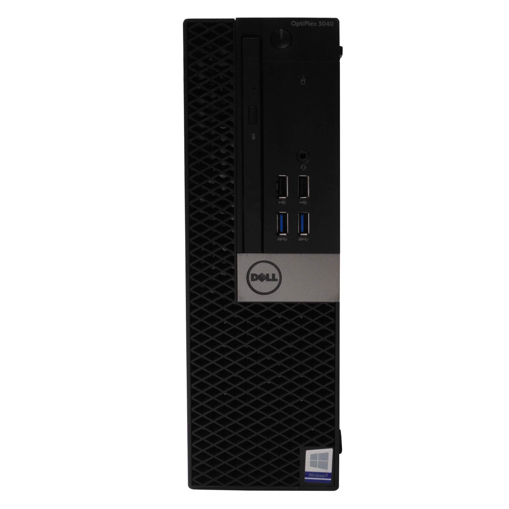 Dell Optiplex 3040-SFF, Core i5-6500 3.2GHz, 8GB RAM, 256GB Solid State Drive, DVDRW, Windows 10 Pro 64bit (Renewed)