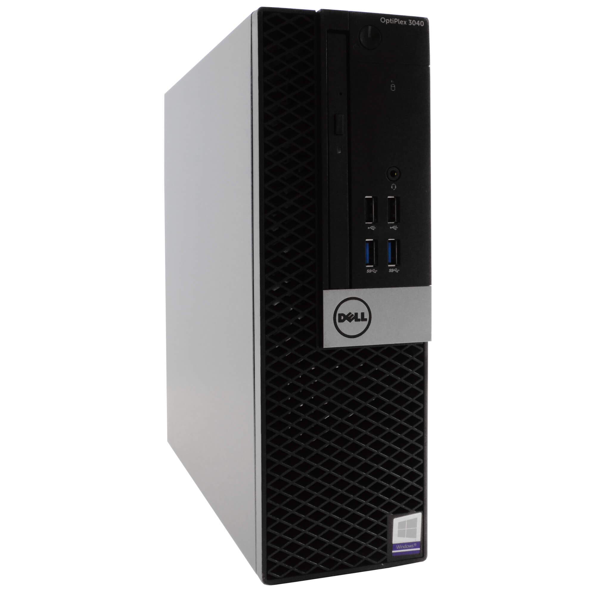 Dell Optiplex 3040-SFF, Core i5-6500 3.2GHz, 8GB RAM, 256GB Solid State Drive, DVDRW, Windows 10 Pro 64bit (Renewed)