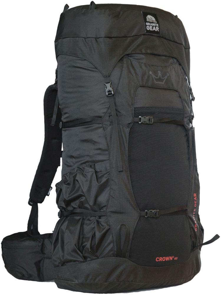 Granite Gear Crown2 60L Backpack 2019 - Women's Black/Red Rock Short