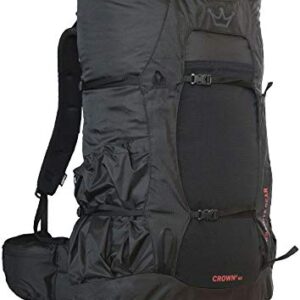 Granite Gear Crown2 60L Backpack 2019 - Black/Red Rock Long