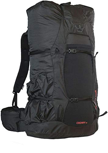 Granite Gear Crown2 60L Backpack 2019 - Black/Red Rock Long