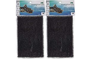 imagitarium replacement a filter sponges, pack of 2