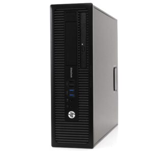 HP EliteDesk 800G1 Desktop Computer, Intel Core i5 3.2GHz, 8GB RAM, 500GB HDD, Wi-Fi, Keyboard/Mouse, DVD-RW, 17in LCD Monitor, Windows 10 (Renewed)