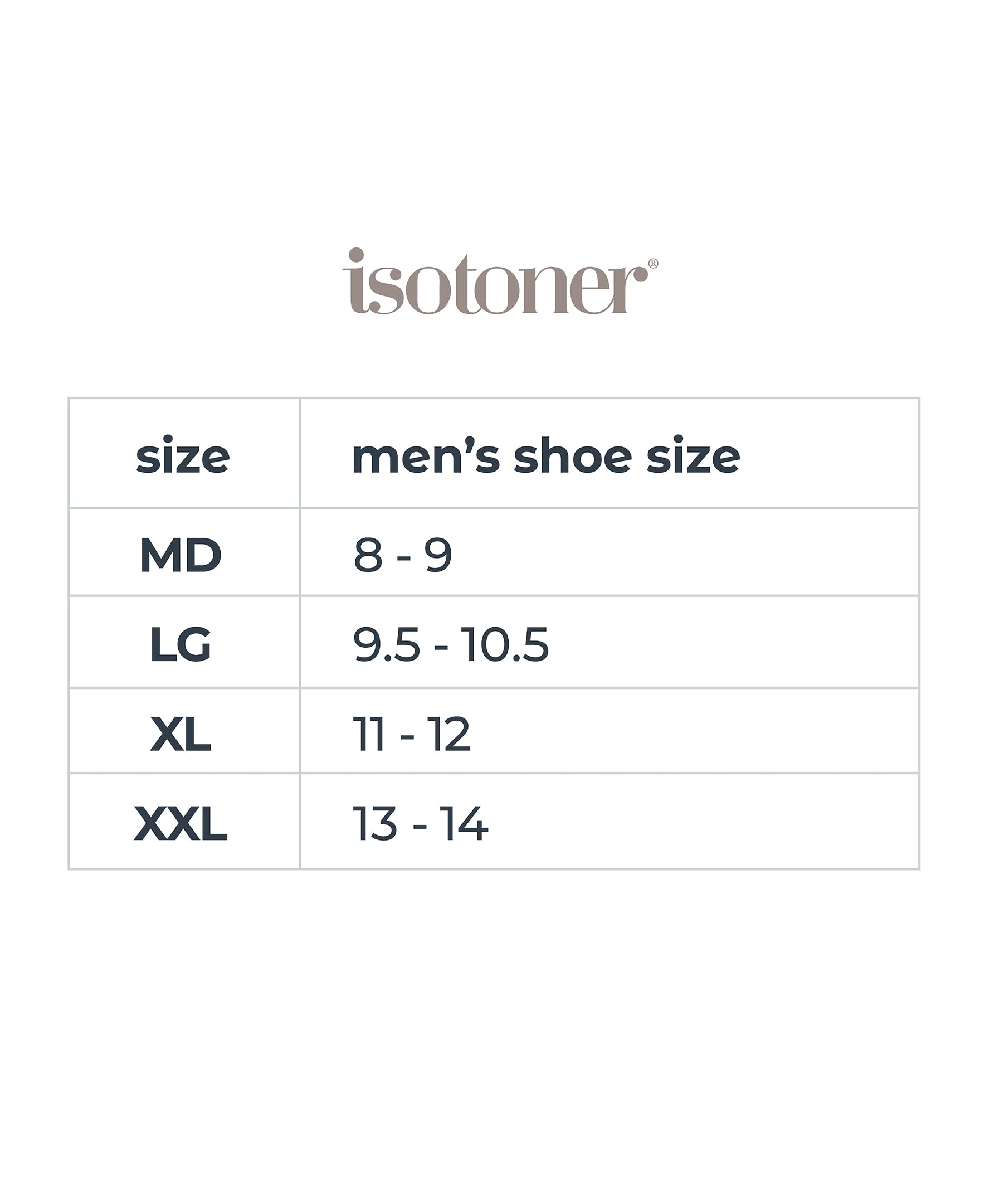 isotoner Men's Slippers, Open Back Slip On with Gel Infused Memory Foam, Indoor/Outdoor Sole and Skid Resistance