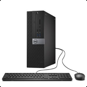 dell optiplex 5050 small form factor desktop, intel core i5-6500, 8gb ddr4 ram, 256gb ssd, windows 10 pro black (renewed)']