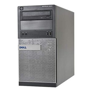 dell optiplex 3020-tower, core i5-4570 3.2ghz, 8gb ram, 256gb solid state drive, dvdrw, windows 10 pro 64bit (renewed)