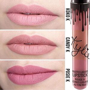 kylie matte lip kit, candy k