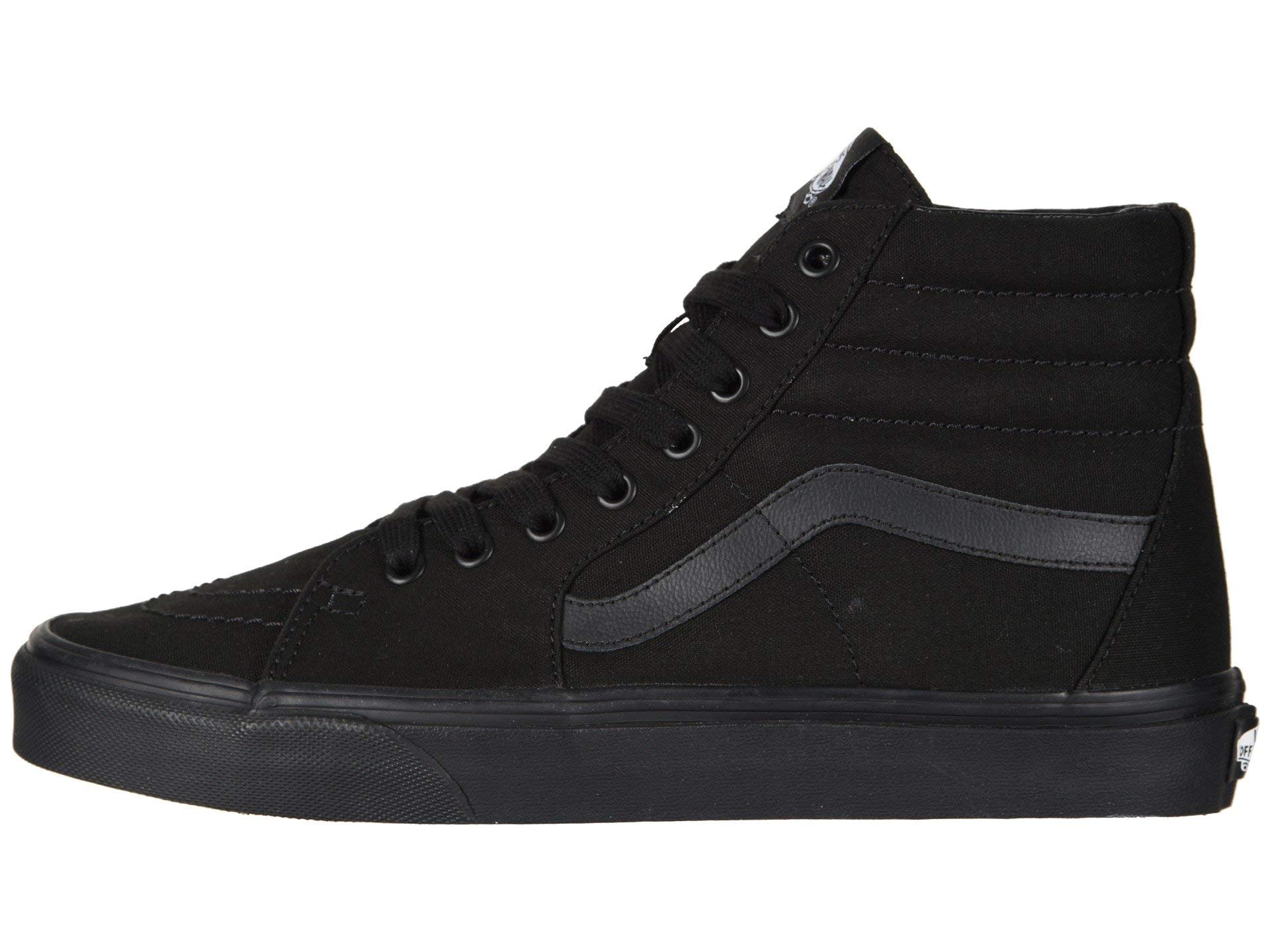 Vans SK8-HI Black-Black,Size 11 M US Women / 9.5 M US Men