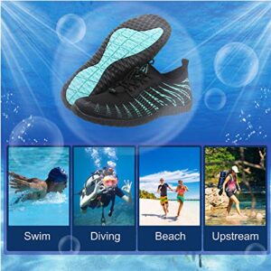 Spesoul Womens Mens Water Sports Shoes Outdoor Quick Dry Barefoot Athletic Aqua Shoe for Beach Swim Pool Surf Diving Yoga 8 Women