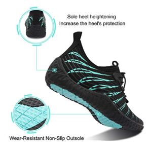 Spesoul Womens Mens Water Sports Shoes Outdoor Quick Dry Barefoot Athletic Aqua Shoe for Beach Swim Pool Surf Diving Yoga 8 Women