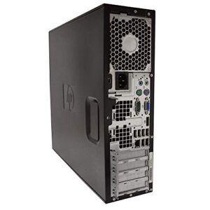 HP Elite Desktop PC Package, Intel Core i5 3.2 GHz, 4 GB RAM, 500 GB HDD, Keyboard & Mouse, WiFi, 17" LCD Monitor (Brands Vary), DVD-ROM, Windows 10 Pro, (Renewed)