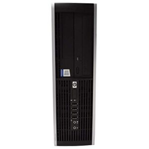 HP Elite Desktop PC Package, Intel Core i5 3.2 GHz, 4 GB RAM, 500 GB HDD, Keyboard & Mouse, WiFi, 17" LCD Monitor (Brands Vary), DVD-ROM, Windows 10 Pro, (Renewed)