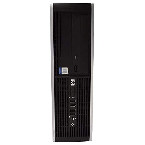 HP Elite Desktop PC Package, Intel Core i5 3.2 GHz, 4 GB RAM, 500 GB HDD, Keyboard & Mouse, WiFi, 17" LCD Monitor (Brands Vary), DVD-ROM, Windows 10 Pro, (Renewed)