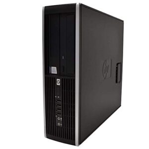 HP Elite Desktop PC Package, Intel Core i5 3.2 GHz, 4 GB RAM, 500 GB HDD, Keyboard & Mouse, WiFi, 17" LCD Monitor (Brands Vary), DVD-ROM, Windows 10 Pro, (Renewed)