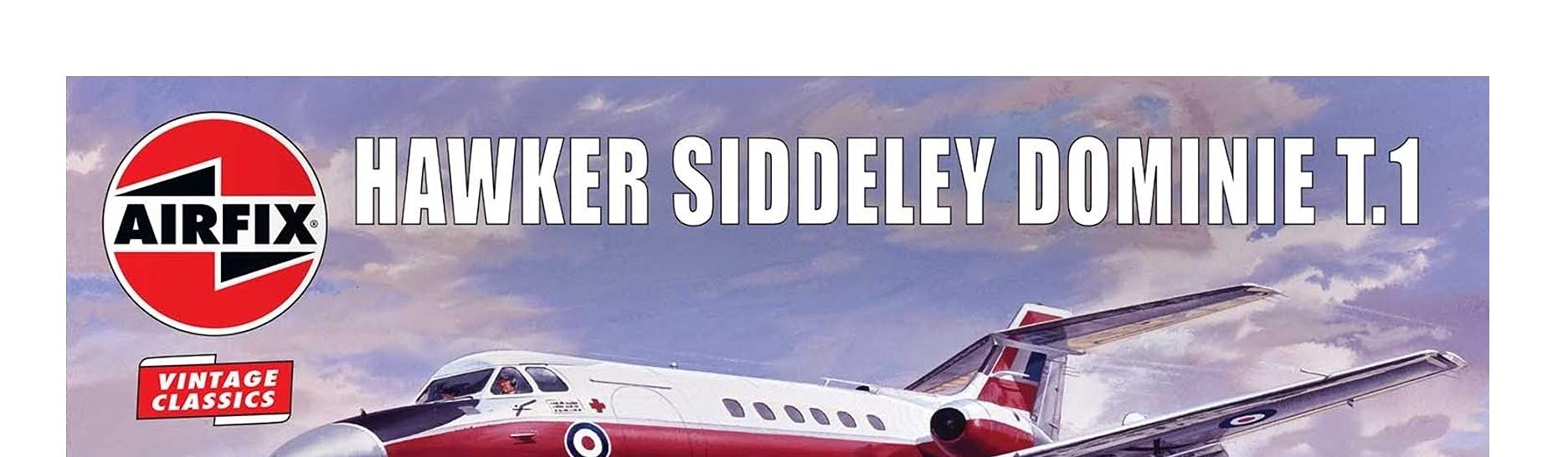 Airfix Vintage Classics Hawker Siddeley Dominie T.1 1:72 Military Aviation Plastic Model Kit A03009V